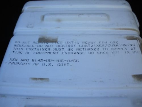 Thermodyne military electronics shipping case container