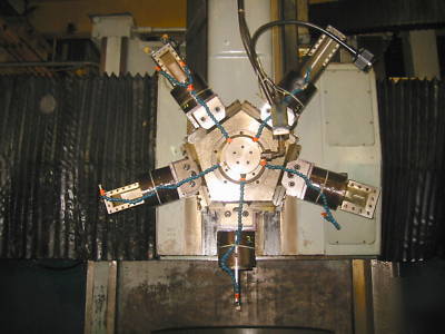 Bullard 46" cnc vtl vertical boring mill