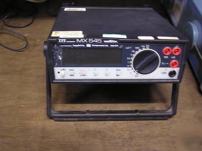 Metrix MX545 digital multimeter